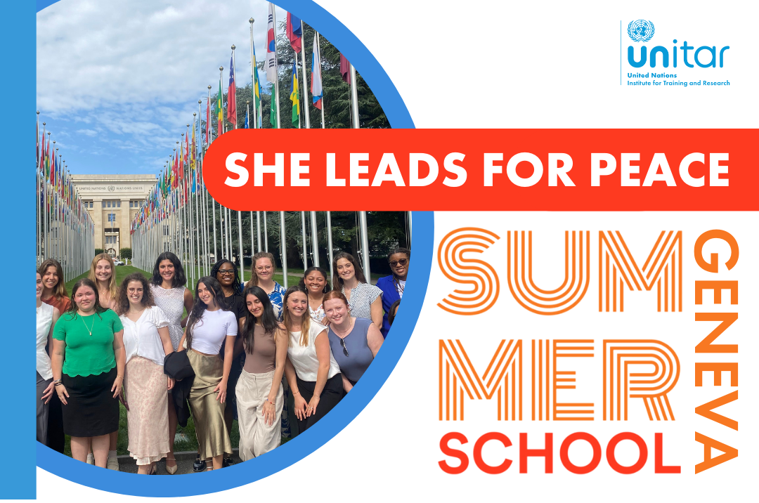 She Leads for Peace Summer School Geneva 2026 | UNITAR